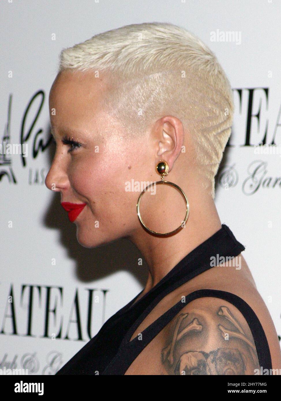Amber Rose attending a photocall in Las Vegas, Nevada Stock Photo - Alamy
