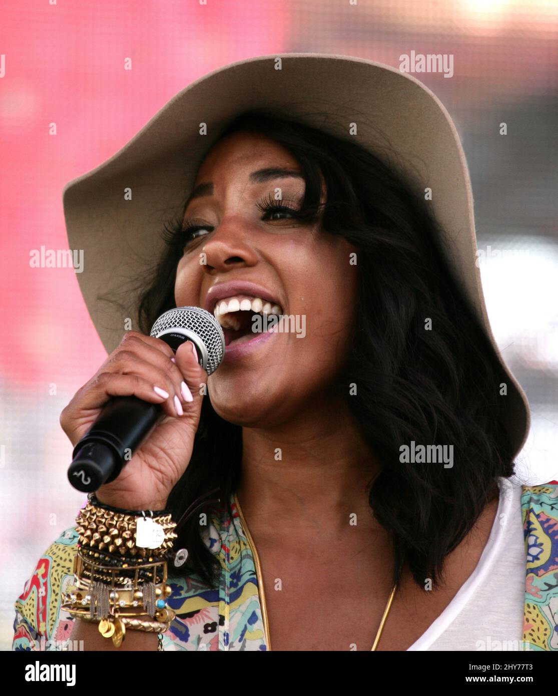 Mickey Guyton attending the PBR Cowboy Spring Break, MGM Resorts ...