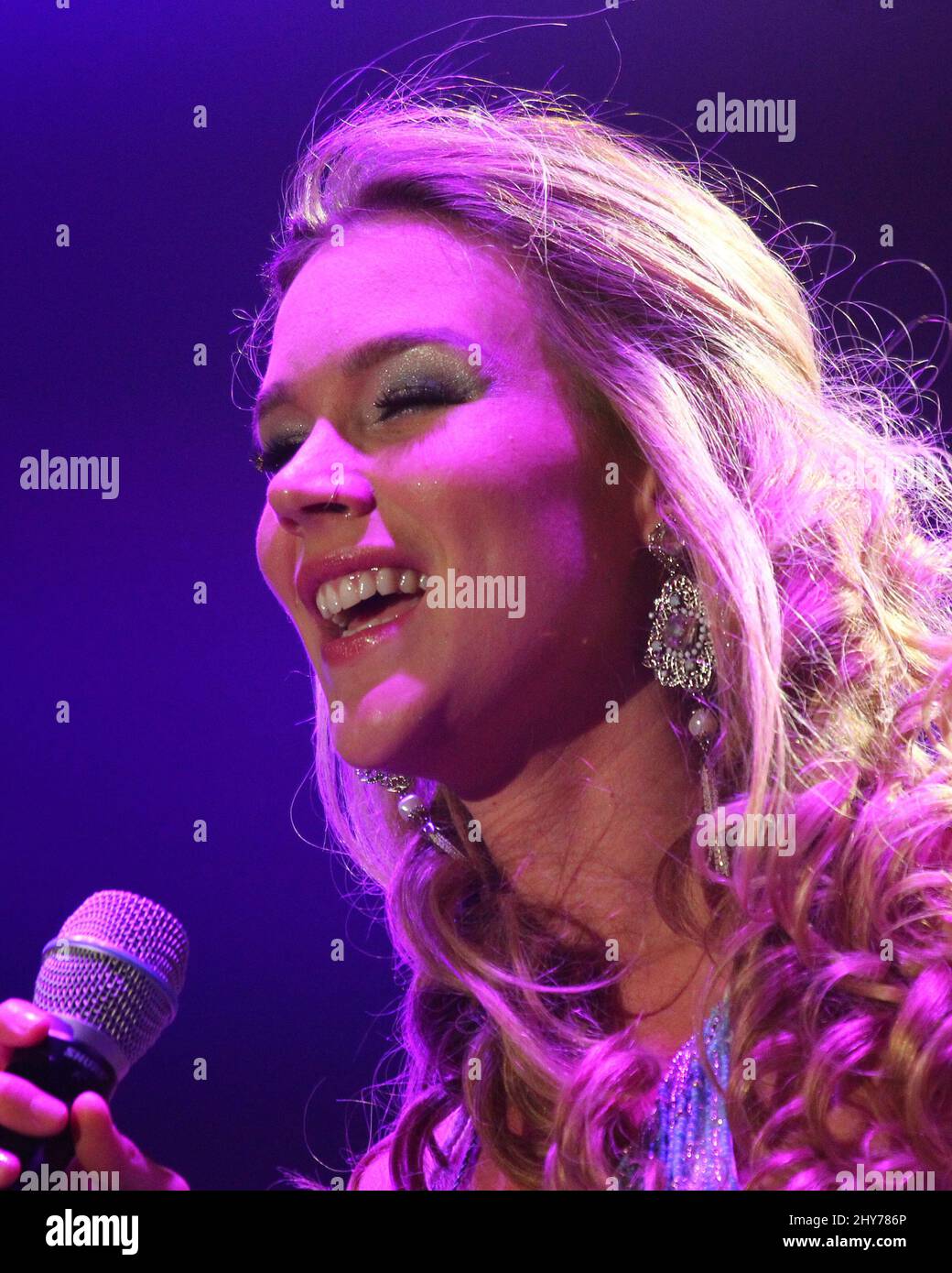 Joss Stone performing during the Rock in Rio USA at the MGM Resorts ...