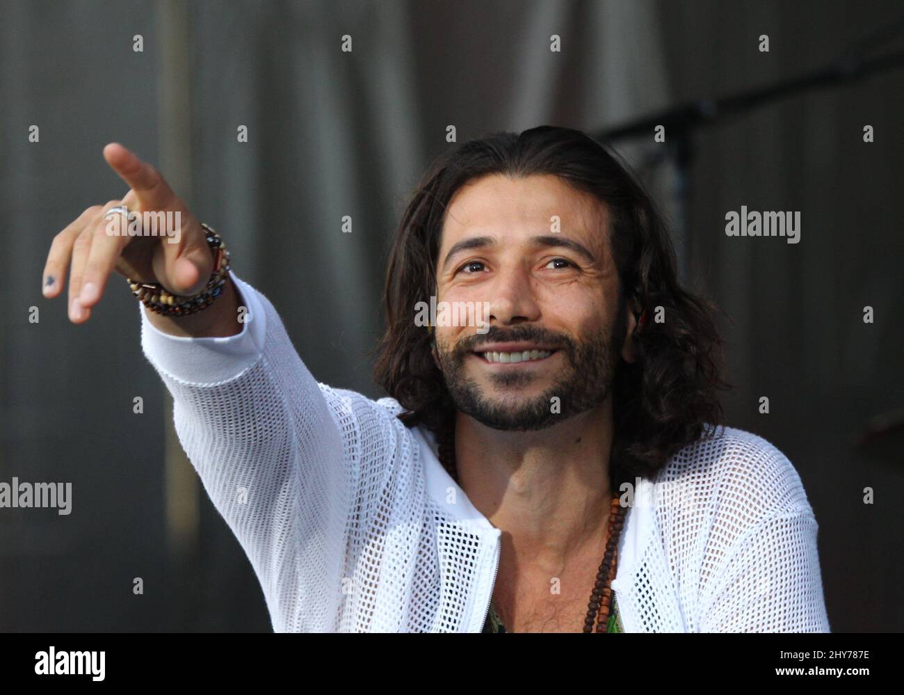 Nasri of Magic performing during the Rock in Rio USA at the MGM Resorts ...
