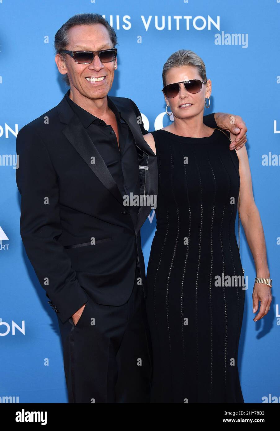 Alex Van Halen & Stine Schyberg attending the MOCA Annual Gala 2015 ...