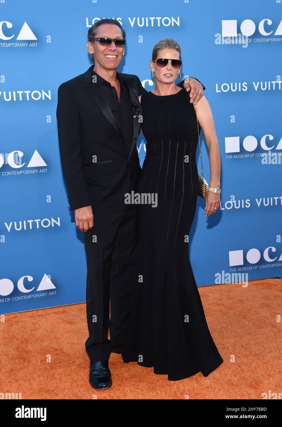 Alex Van Halen & Stine Schyberg attending the MOCA Annual Gala 2015 ...