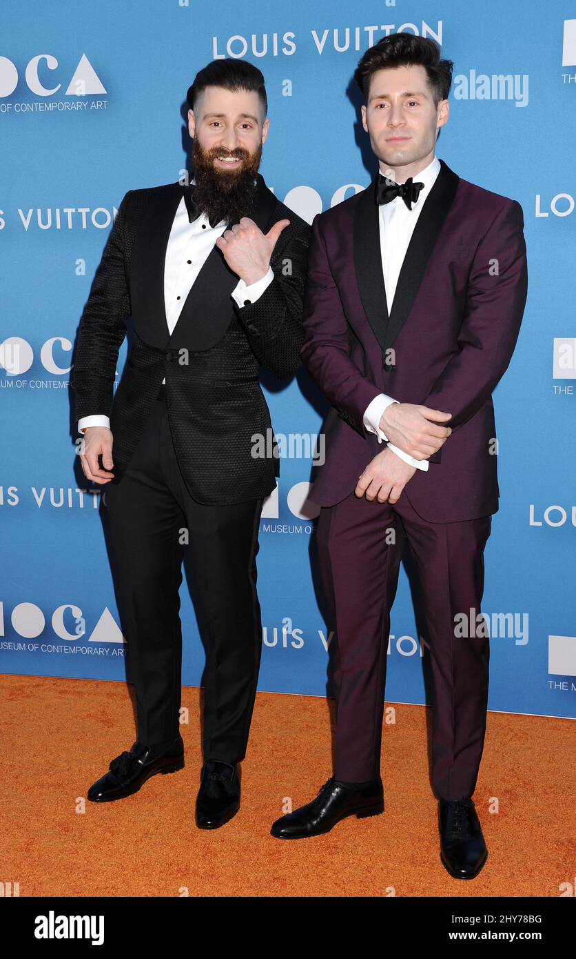 Adam Goldston, Ryan Goldston attending the MOCA Annual Gala 2015 held ...