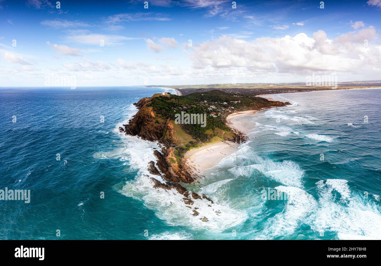 Beautiful shot of a peninsula under the cloudy skies Stock Photo - Alamy