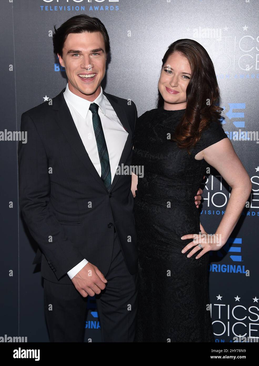 Finn Wittrock & Sarah Roberts attends the fifth annual Critic's Choice ...