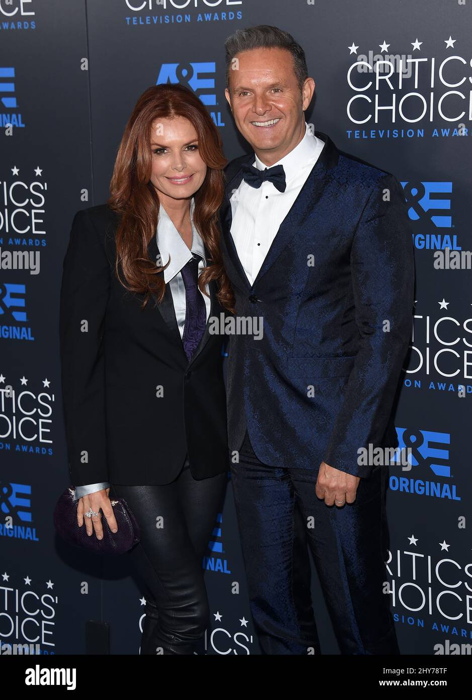 Roma Downey & Mark Burnett attends the fifth annual Critic's Choice ...