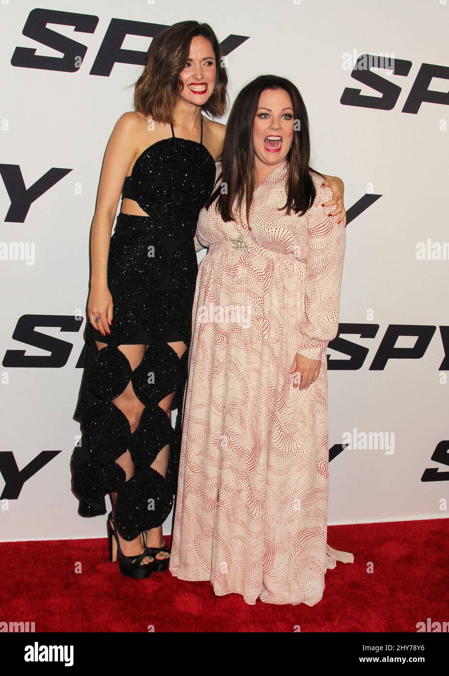 Rose Byrne and Melissa McCarthy attends the "Spy" New York Premiere - Held at the AMC Loews ...