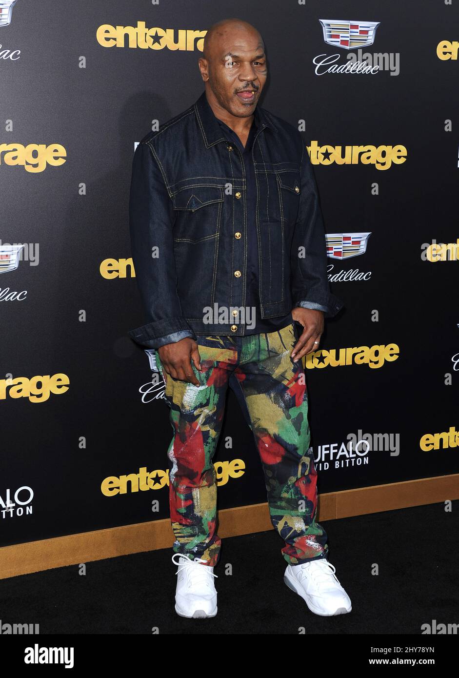 Mike Tyson attends "Entourage" Los Angeles Premiere held at the Regency ...