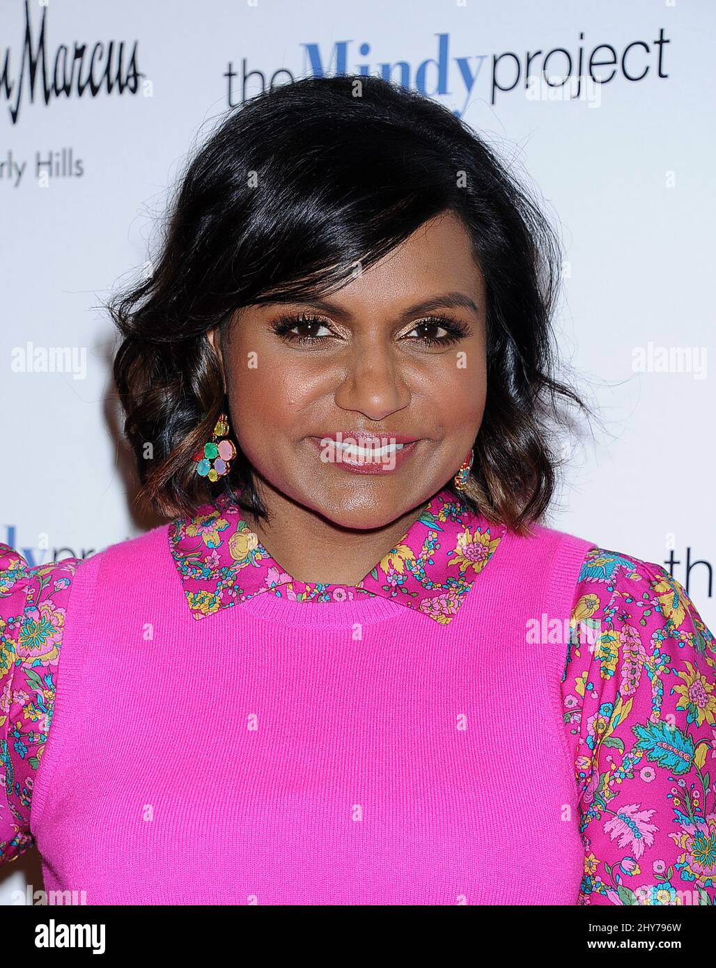 Mindy Kaling attending a Q&A with "The Mindy Project's" costume ...
