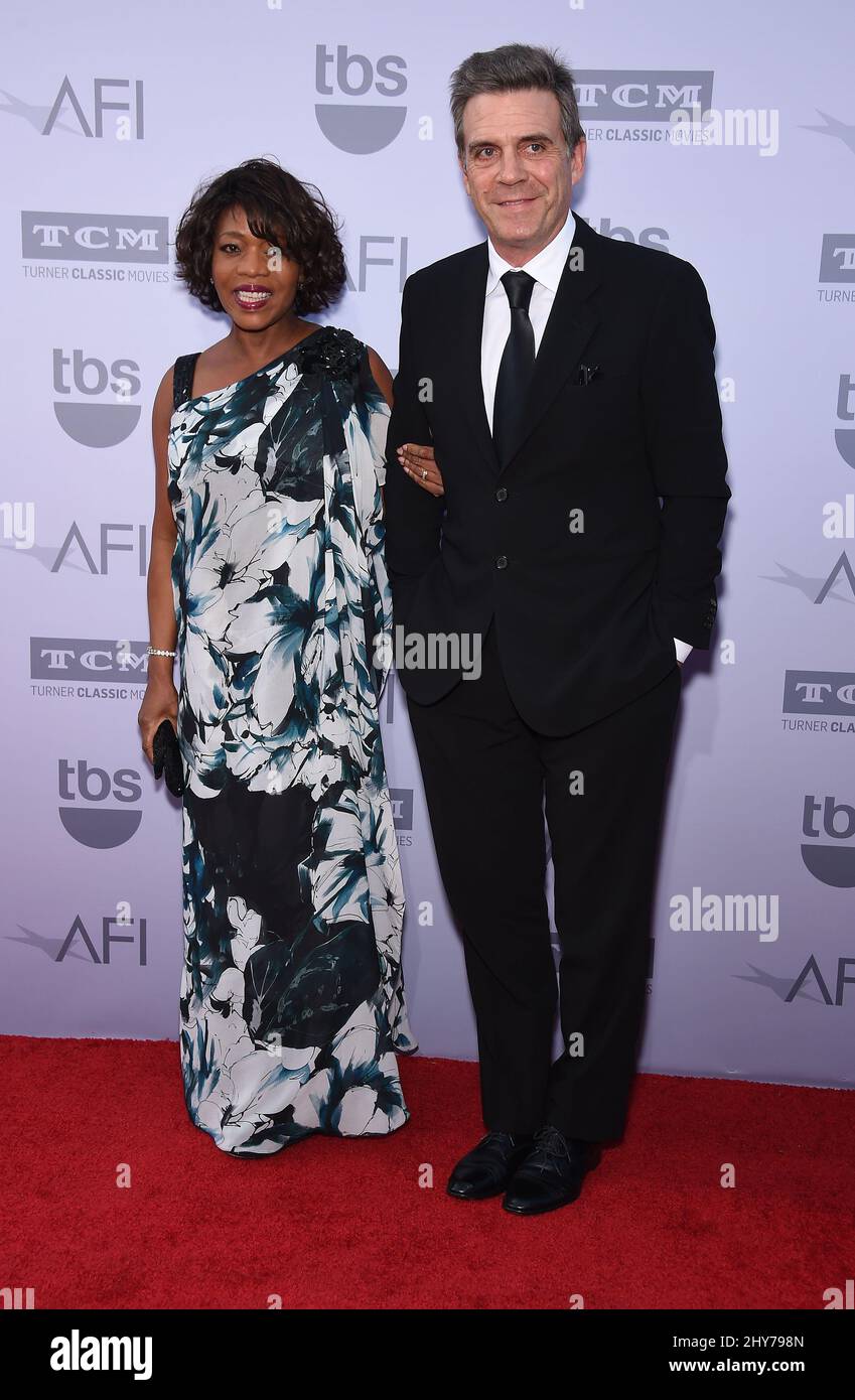 Alfre Woodard & Roderick Spencer the AFI Life Achievement Award Gala ...