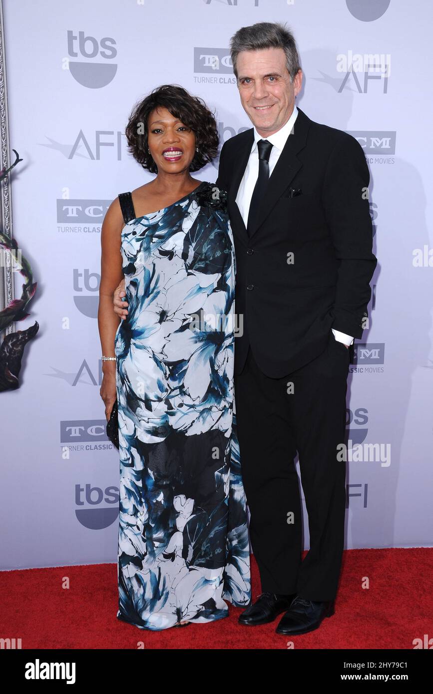Alfre Woodard, Roderick Spencer attending the AFI Life Achievement ...