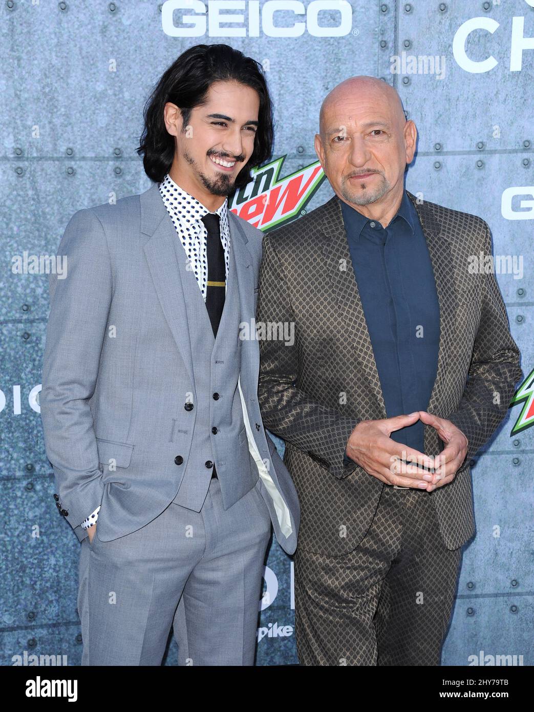 Ben Kingsley, Avan Jogia attending the Spike TV's Guys Choice 2015 held ...