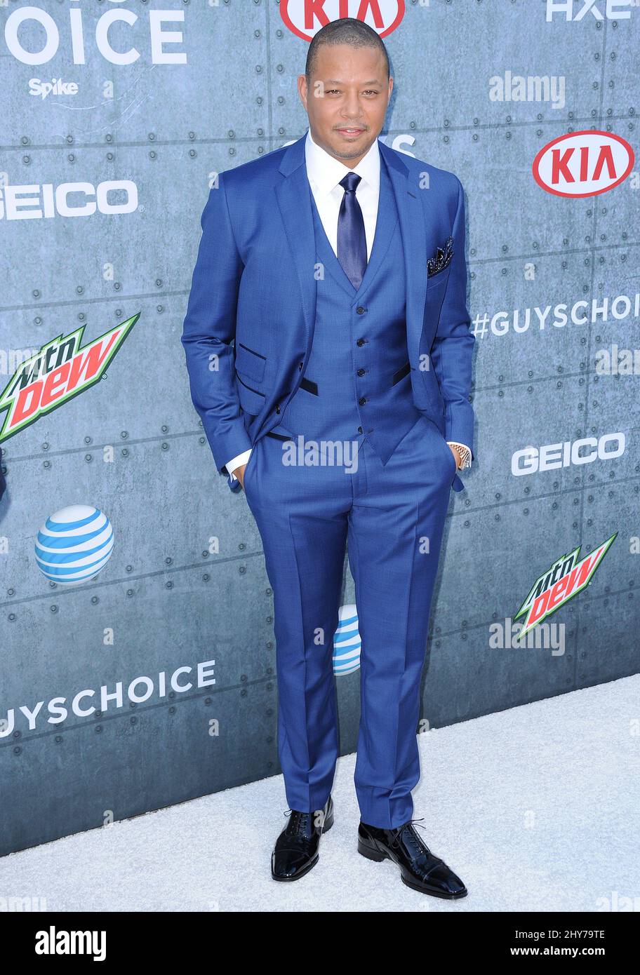 Terrance Howard attending the Spike TV's Guys Choice 2015 held at Sony ...