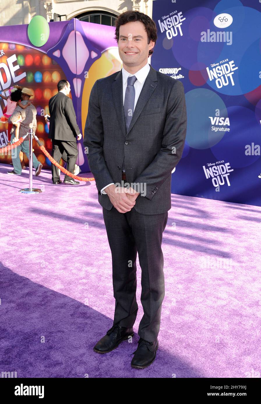 Bill Hader attending the "Inside Out" World Premiere held at the El ...