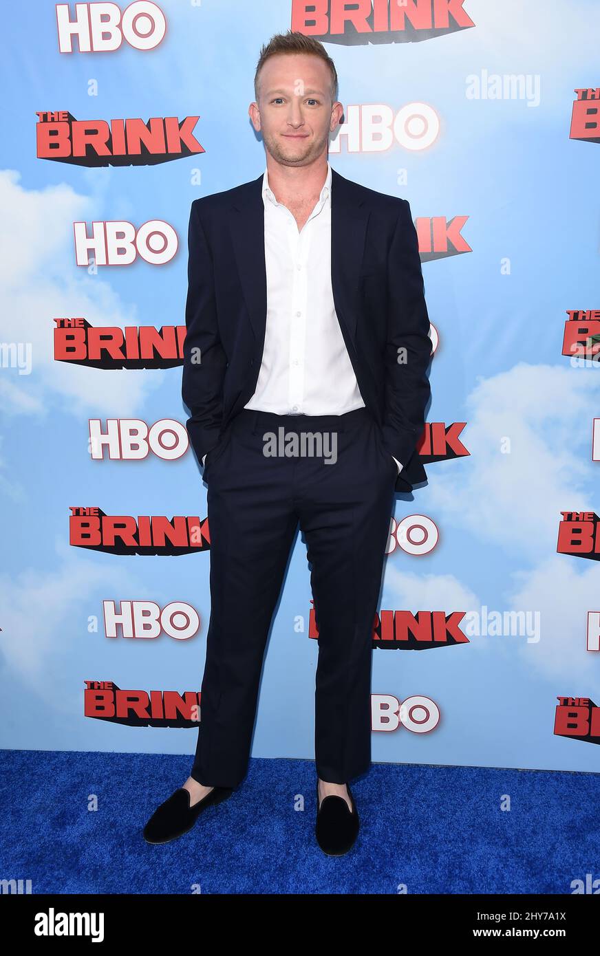 Eric Ladin attending HBO's "The Brink" Premiere held at the Paramount ...