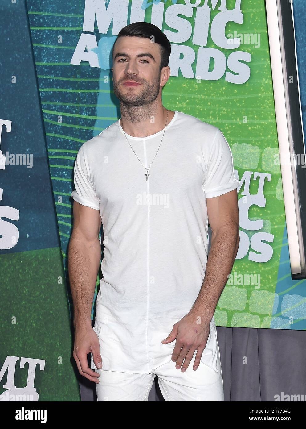 Sam Hunt attending the 2015 CMT Music Awards Stock Photo - Alamy