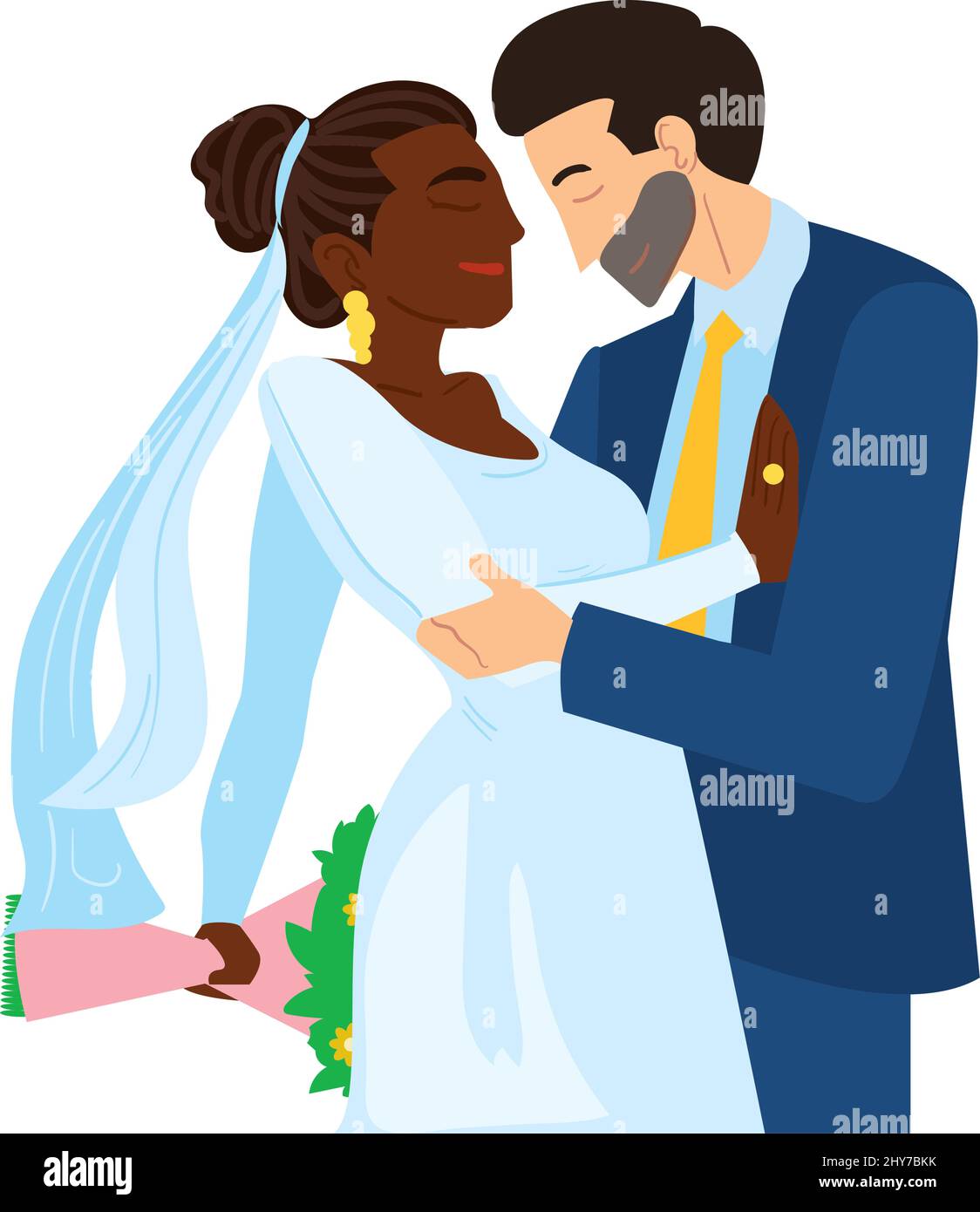 happy wedding design Stock Vector Image & Art - Alamy