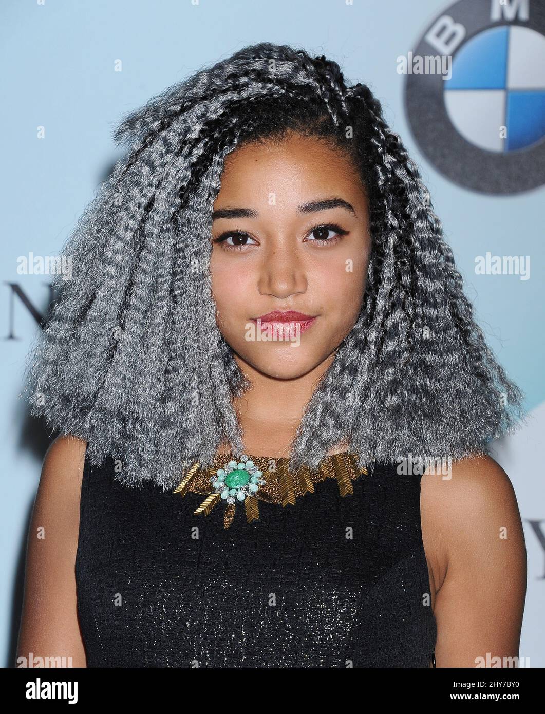 Amandla Stenberg attends the Women In Film 2015 Crystal + Lucy Awards ...