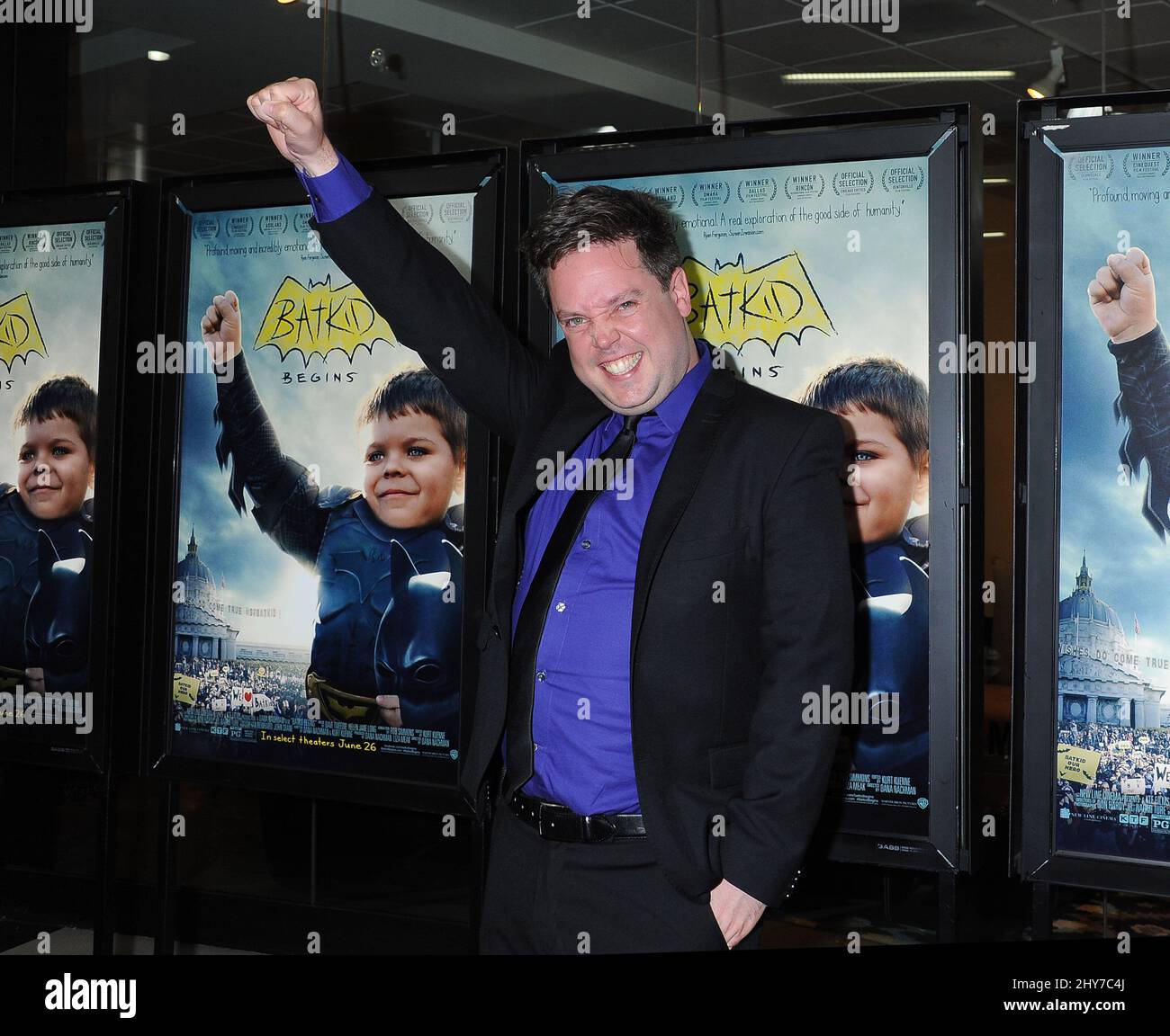 Mike Jutan "Batkid Begins" special screening held at the Landmark ...
