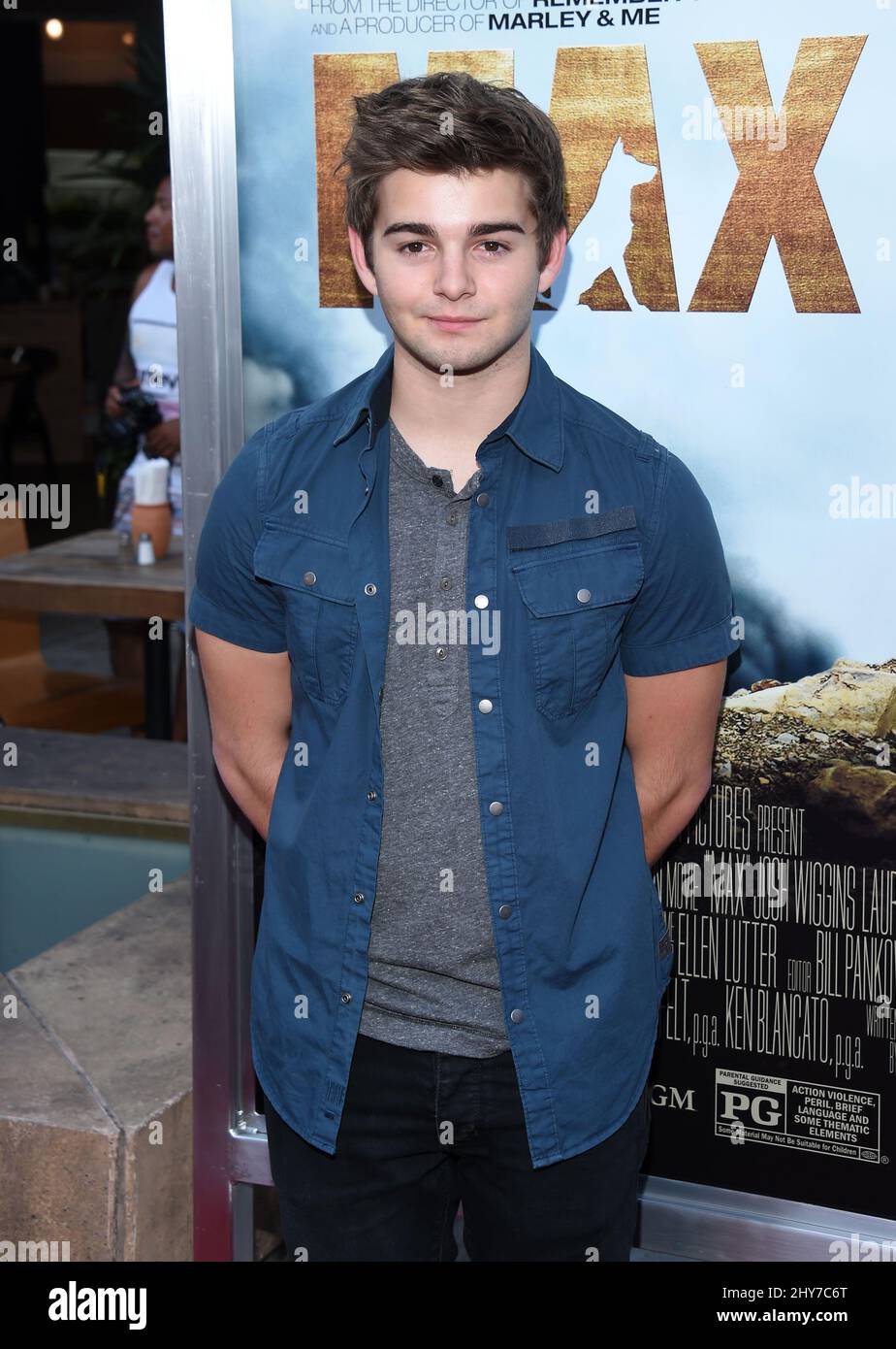Jack Griffo arriving for the film premiere for Warner Bros. and Metro ...