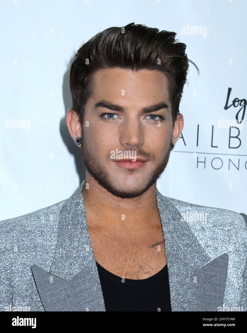 Adam Lambert attending Logo's "Trailblazer Honors" 2015 held at ...