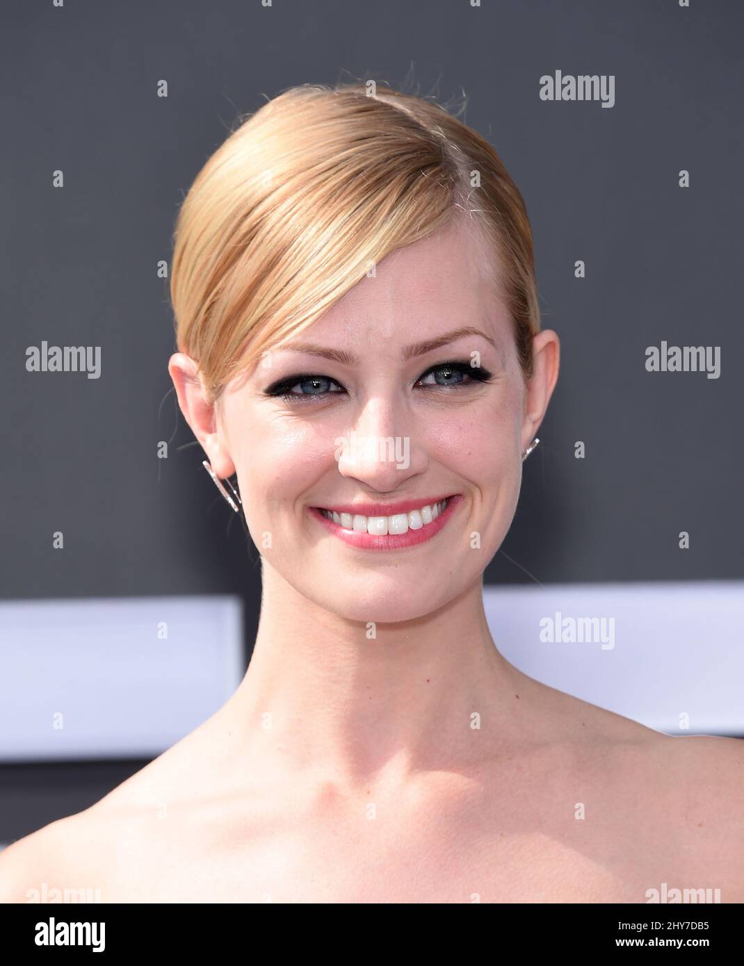 Beth Behrs attending "Terminator Genisys" premiere held at the Dolby ...