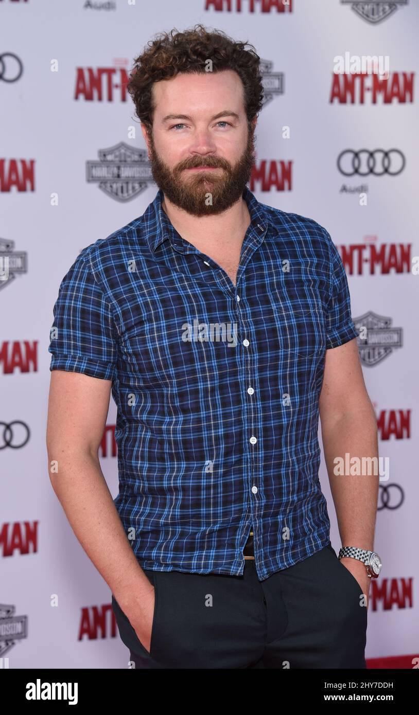Danny Masterson attending "Ant-Man" world premiere held at the Dolby ...