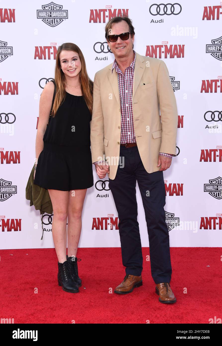 Bill Paxton attending "Ant-Man" world premiere held at the Dolby ...