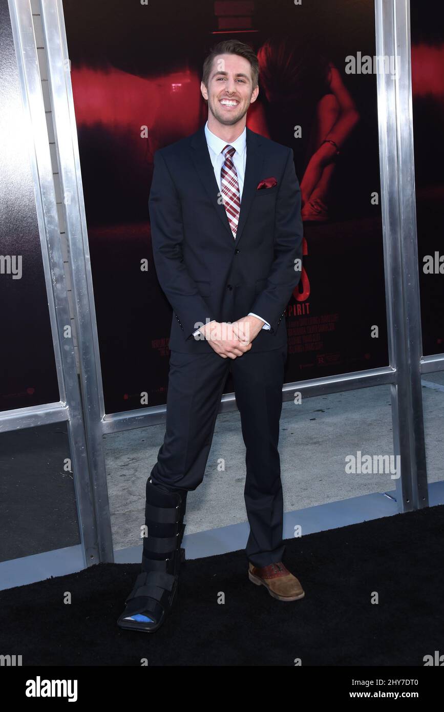 Ryan Shoos arriving for The Gallows premiere held at Hollywood High ...