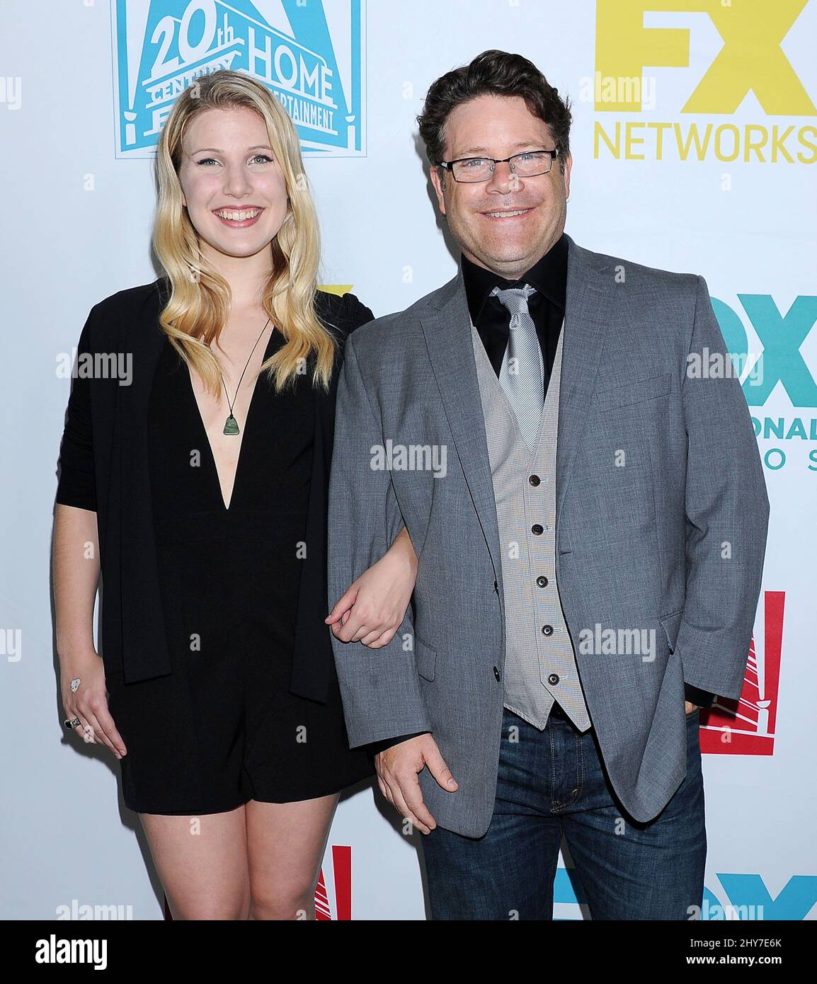 Sean Astin and Alexandra Astin attending the 20th Century Fox, FOX ...