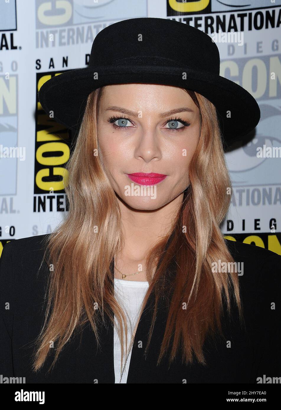 Lauren German attending "Lucifer" cast members at Comic-Con 2015 held ...
