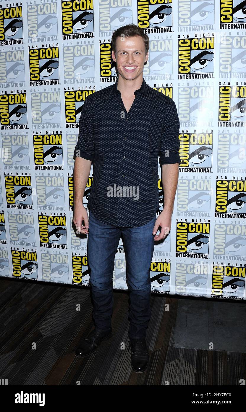 Connor Weil attending the "Scream" cast members autograph signing booth ...