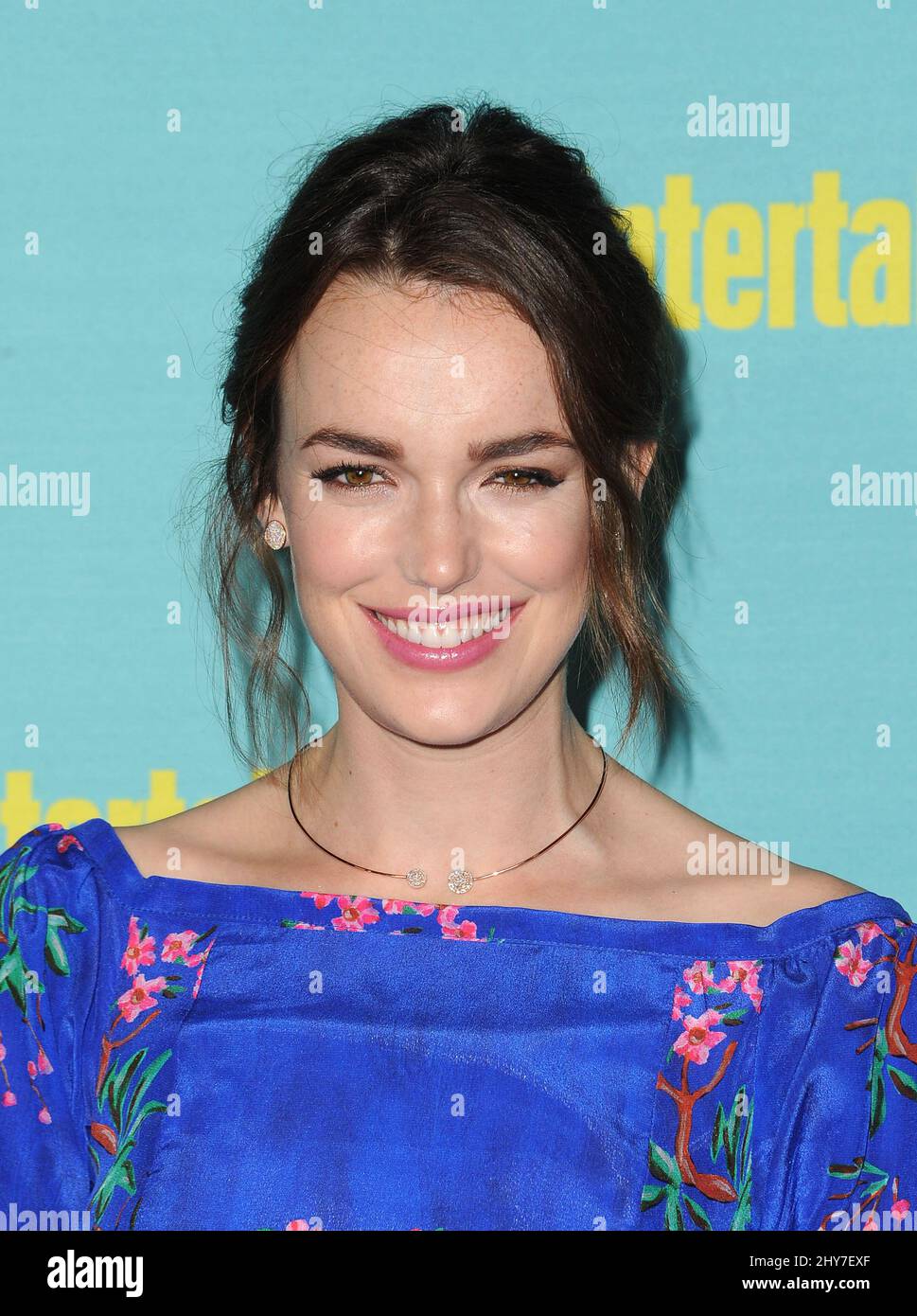 Elizabeth Henstridge attending the 2015 Entertainment Weekly Comic-Con ...