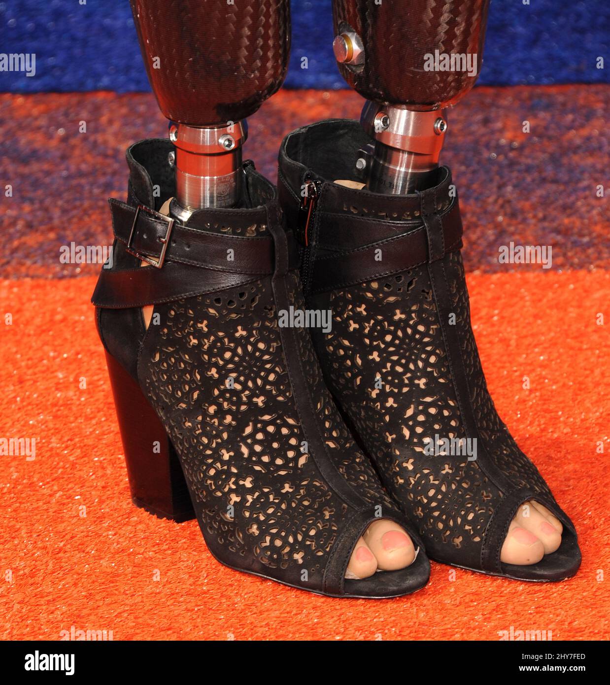 Amy Purdy attending the Nickelodeon Kids' Choice Sports Awards 2015 ...