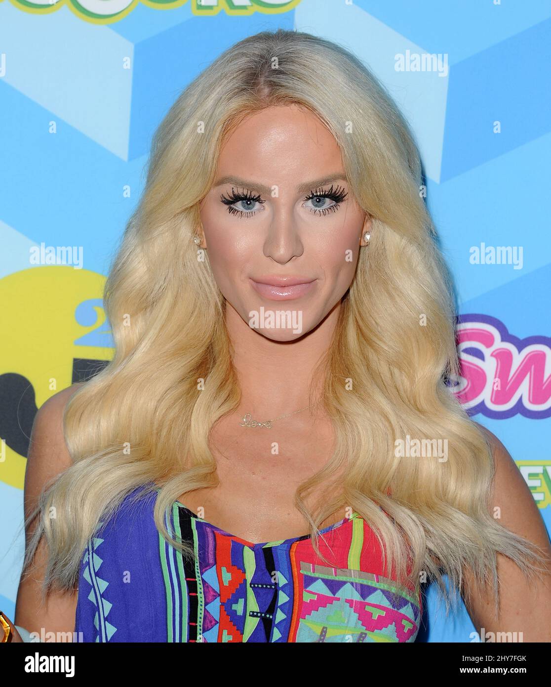 Gigi Gorgeous attends the "Just Jared's Summer Bash Pool Party ...