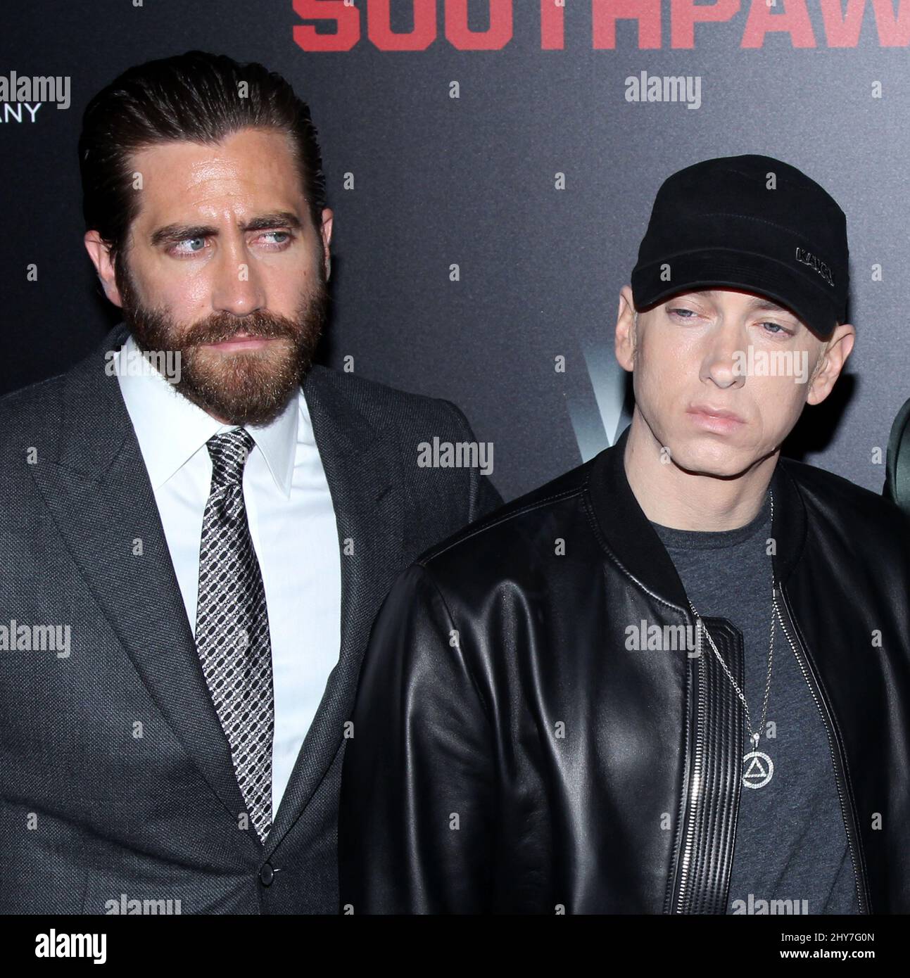 Jake Gyllenhaal, Eminem attending The Weinstein Company presents the ...