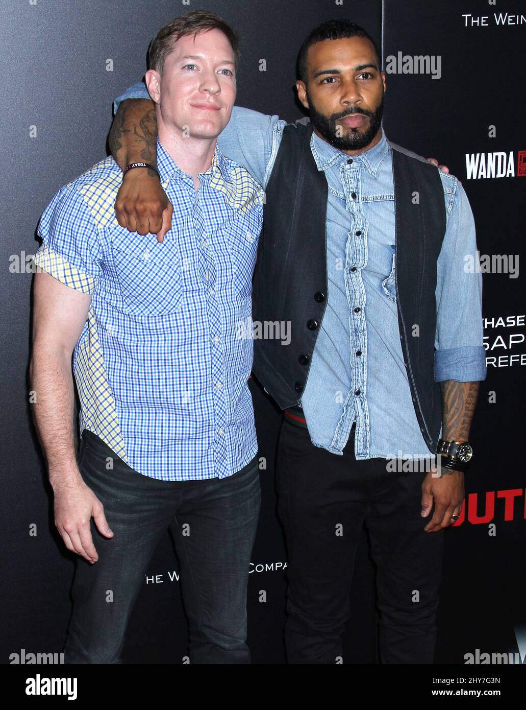 Joseph Sikora and Omari Hardwick attending The Weinstein Company ...