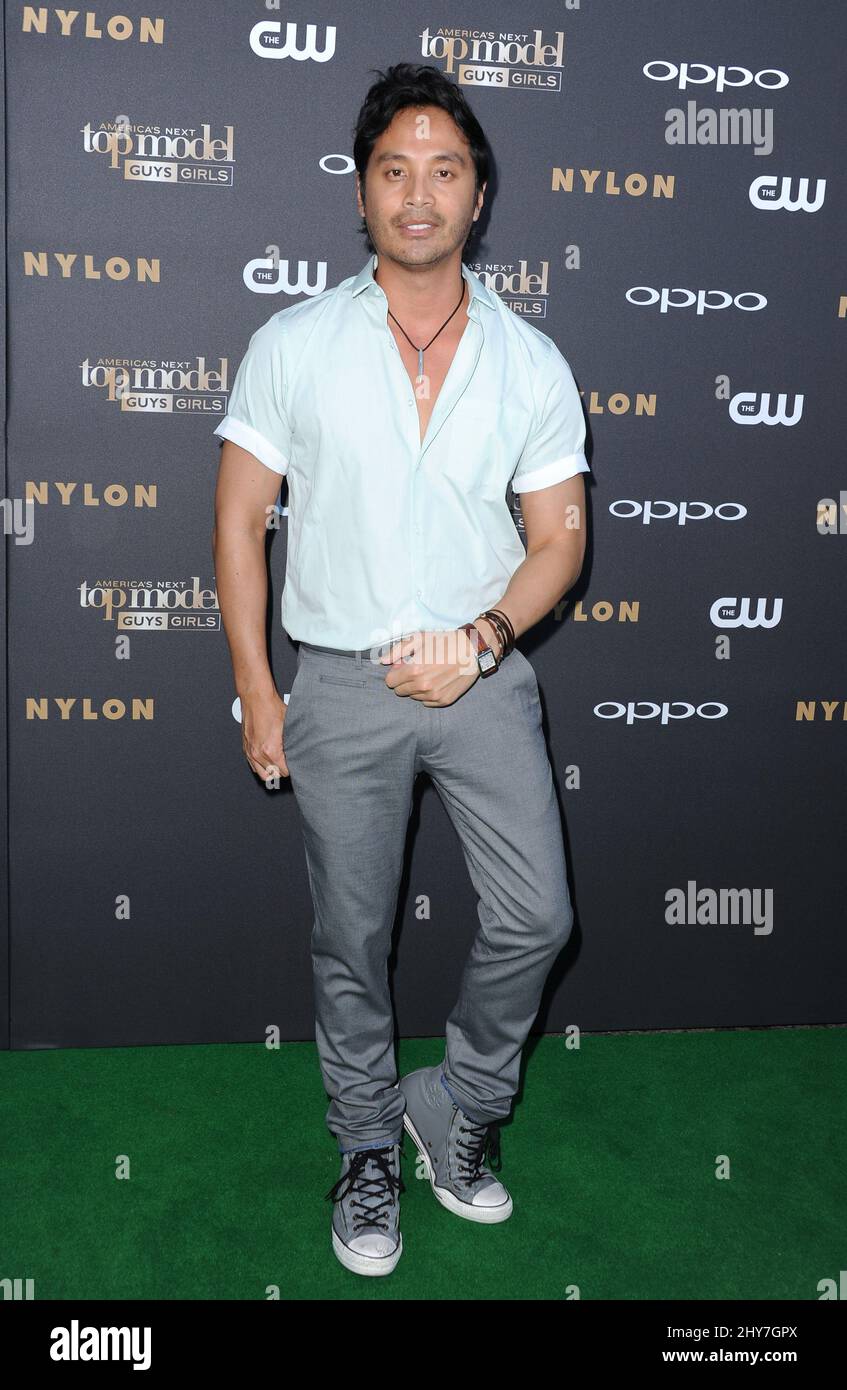 Yu Tsai attends the "America's Next Top Model" Cycle 22 Premiere Party held at Greystone Manor ...