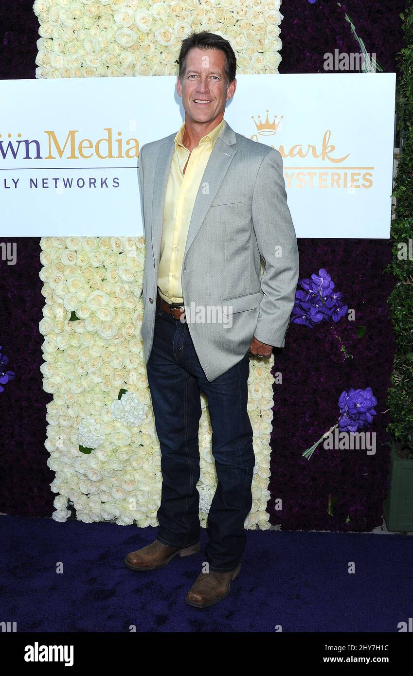 James Denton attends the Crown Media Family Networks' Hallmark Channel ...