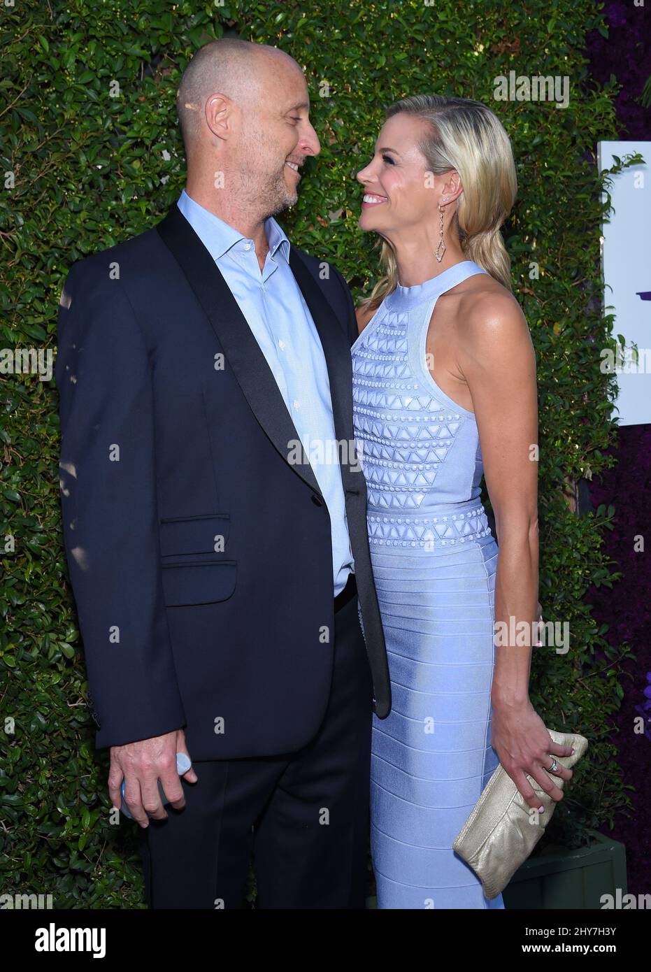 Brooke Burns & Gavin O'Connor attends the Crown Media Family Networks ...