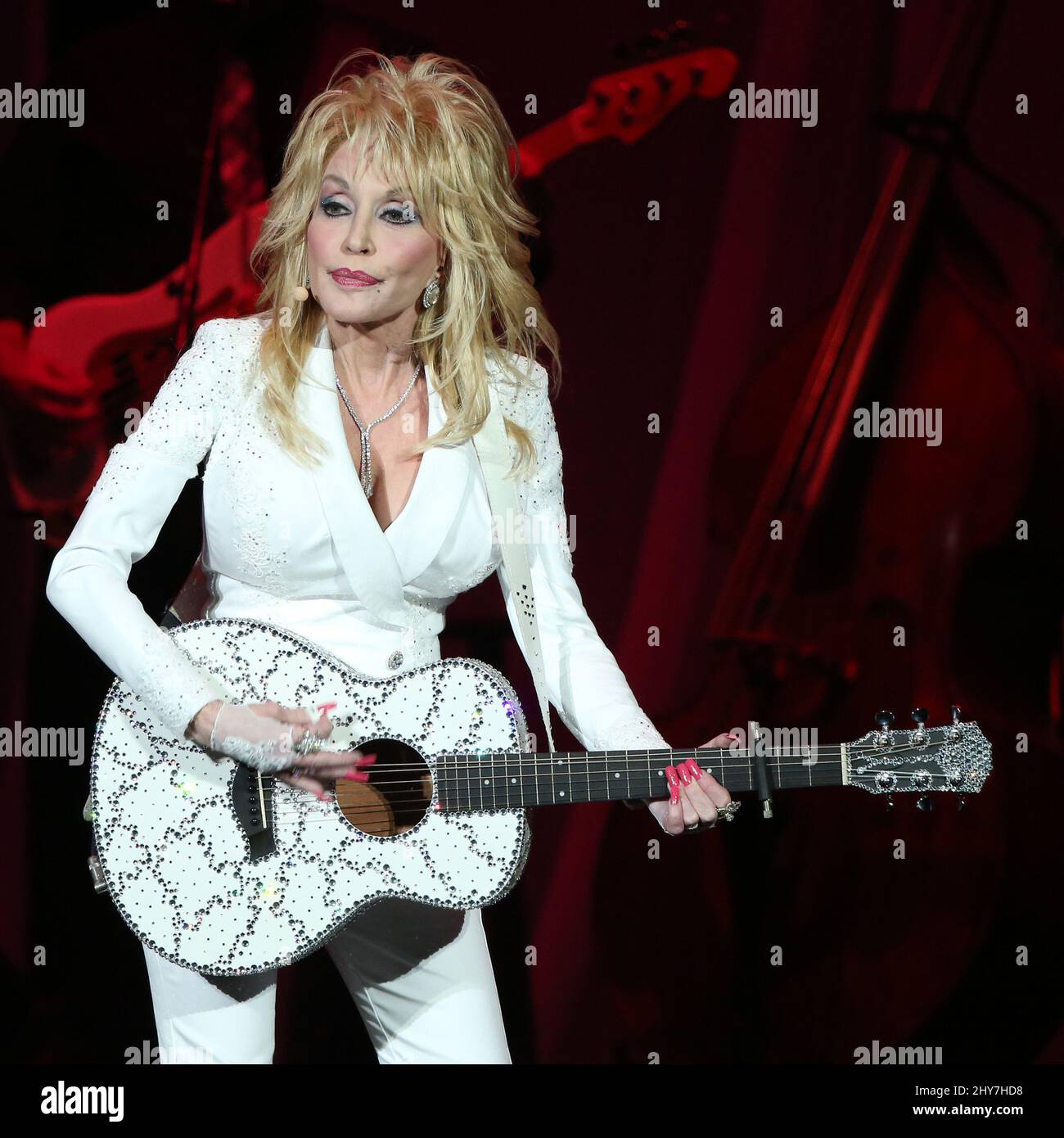 Dolly Parton in concert in Nashville, Tennessee Stock Photo - Alamy