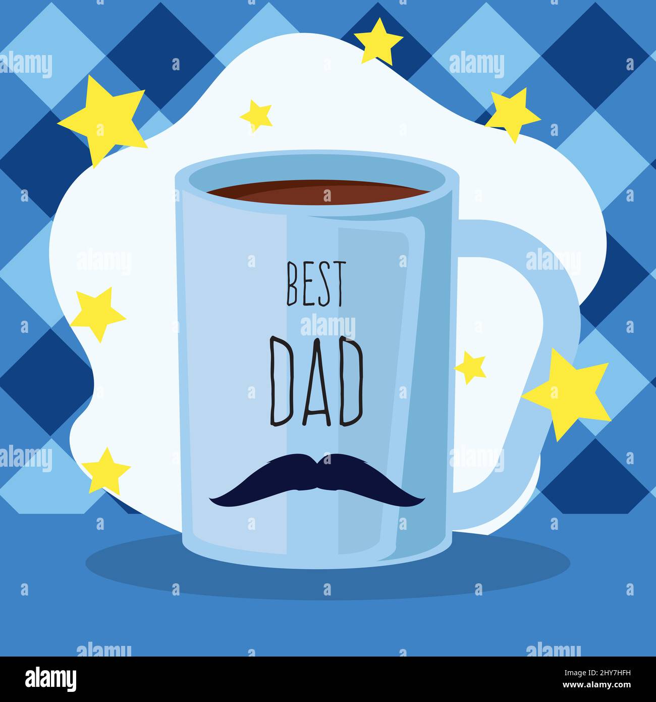 best dad coffee mug Stock Vector Image & Art - Alamy