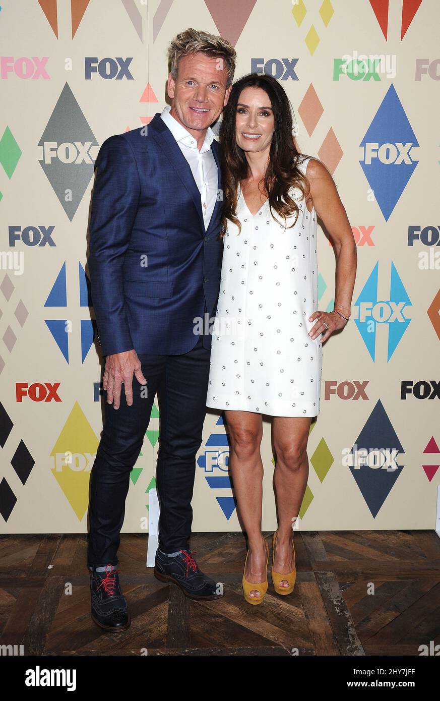Gordon Ramsay and Tana Ramsay attending FOX's Summer TCA All-Star Party ...