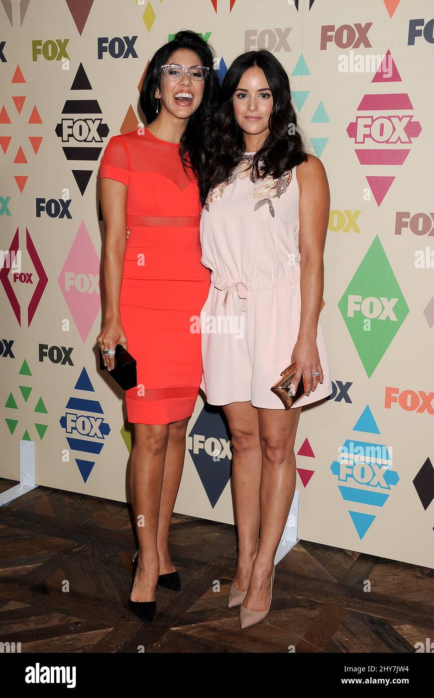 Stephanie Beatriz and Melissa Fumero attending FOX's Summer TCA All-Star Party held at SoHo ...
