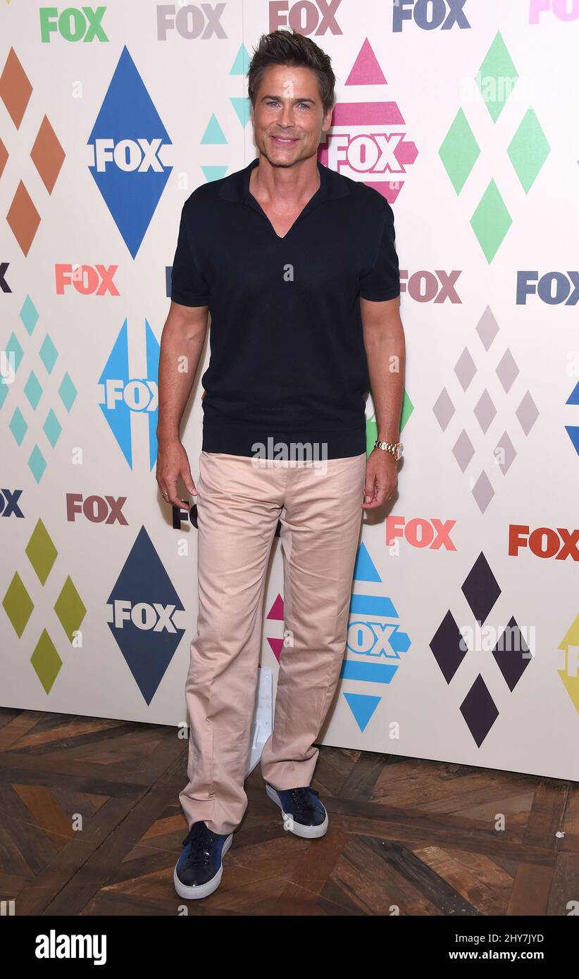 Rob Lowe attending FOX - Summer 2015 TCA's held at the SoHo House, Los Angeles Stock Photo - Alamy