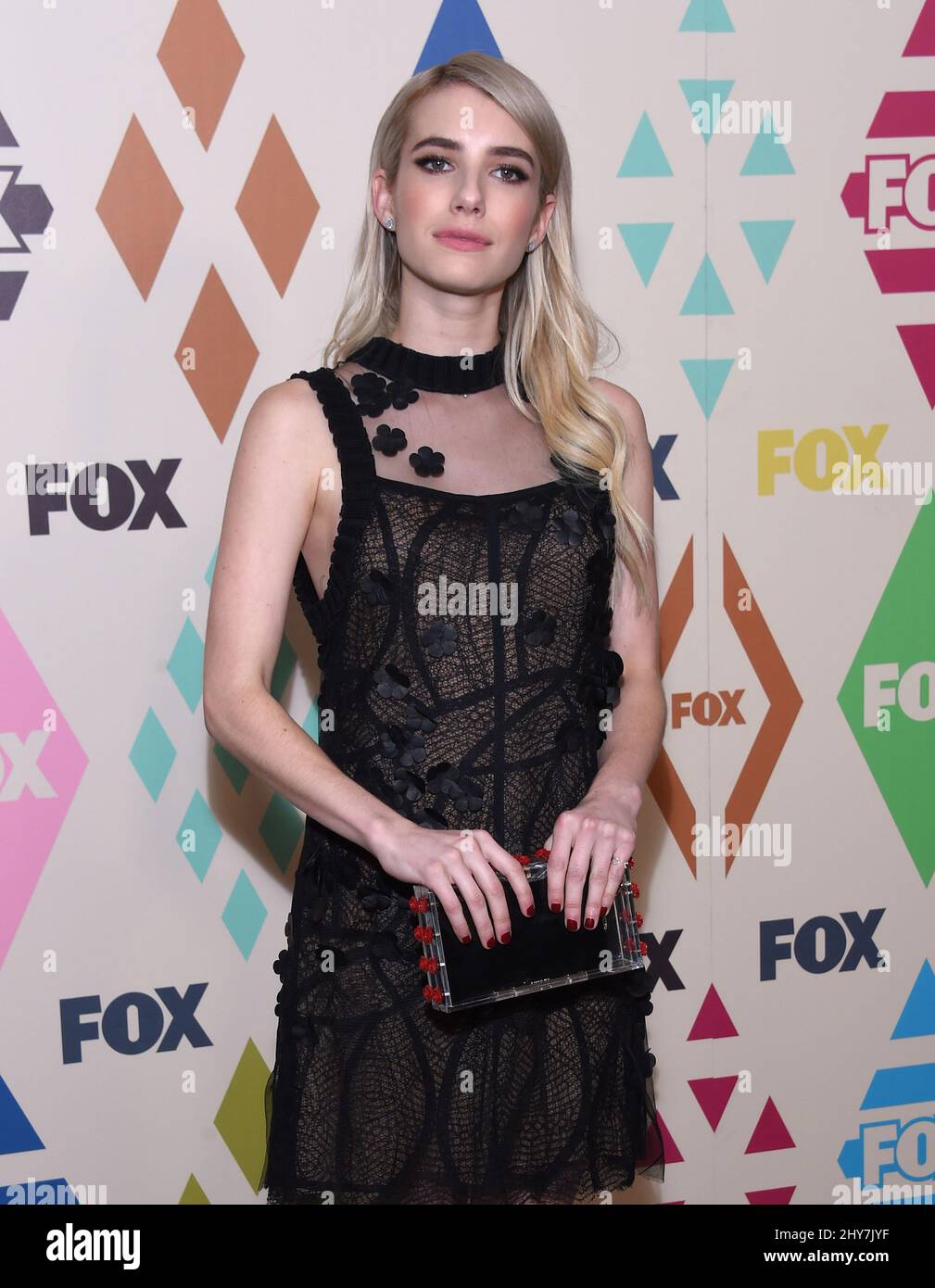 Emma Roberts attending FOX - Summer 2015 TCA's held at the SoHo House, Los Angeles Stock Photo ...