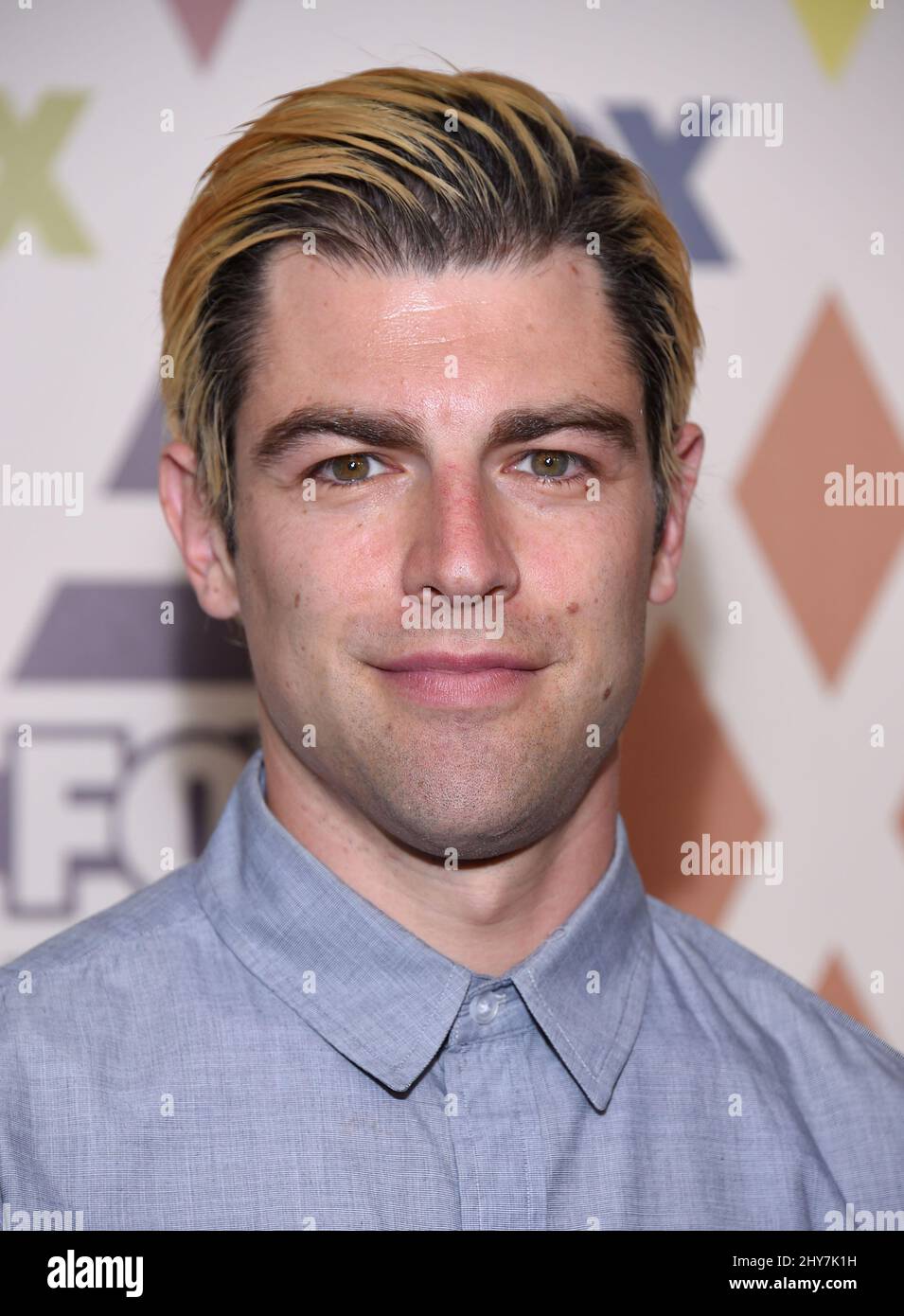 Max Greenfield attending FOX - Summer 2015 TCA's held at the SoHo House, Los Angeles Stock Photo ...