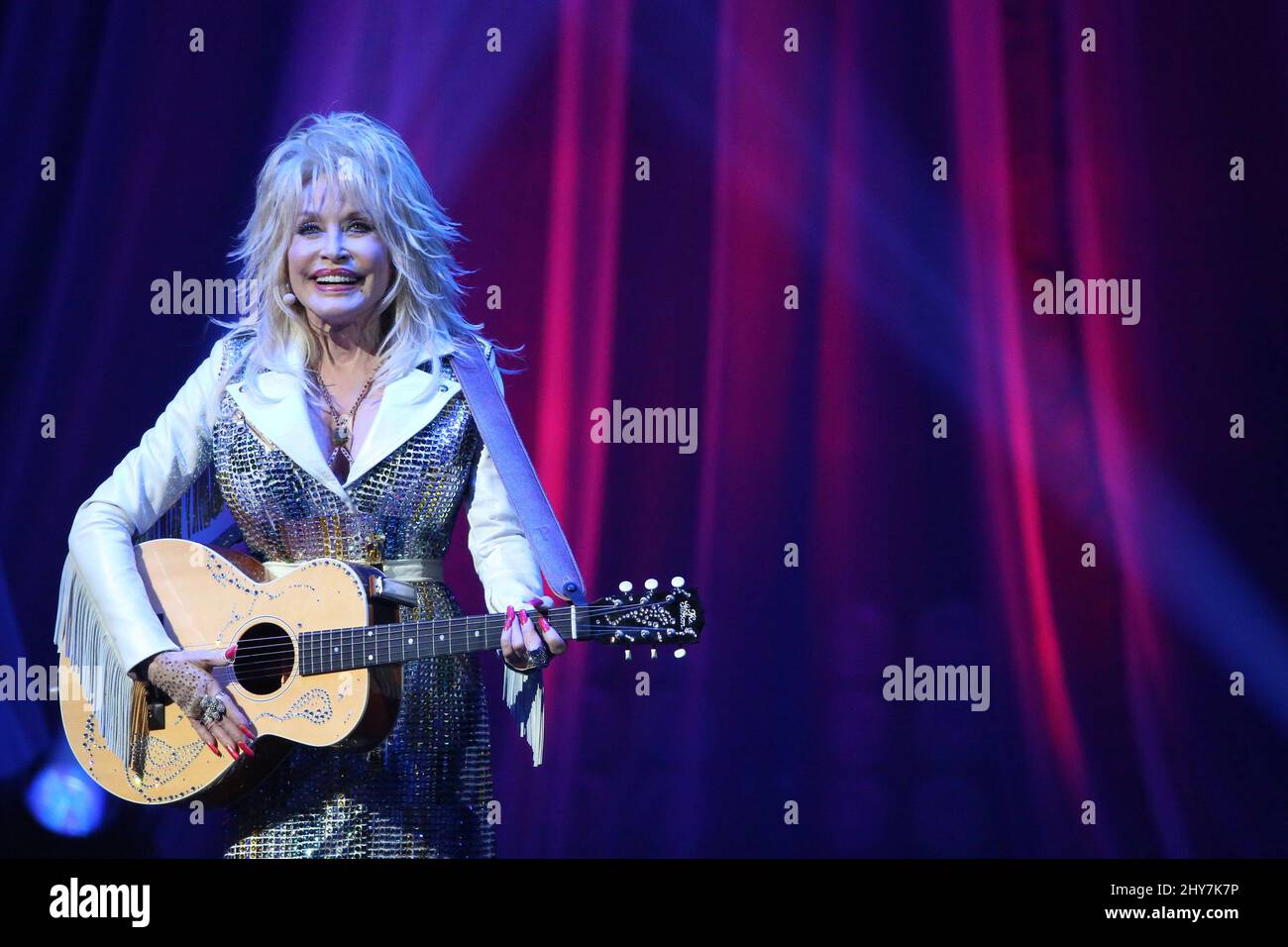 Dolly Parton performs at Dollywood's Showcase of Stars Benefiting the ...