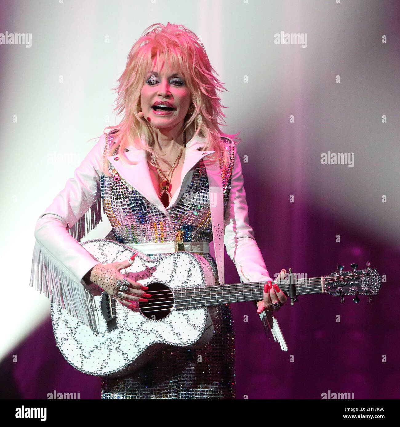 Dolly Parton performs at Dollywood's Showcase of Stars Benefiting the ...