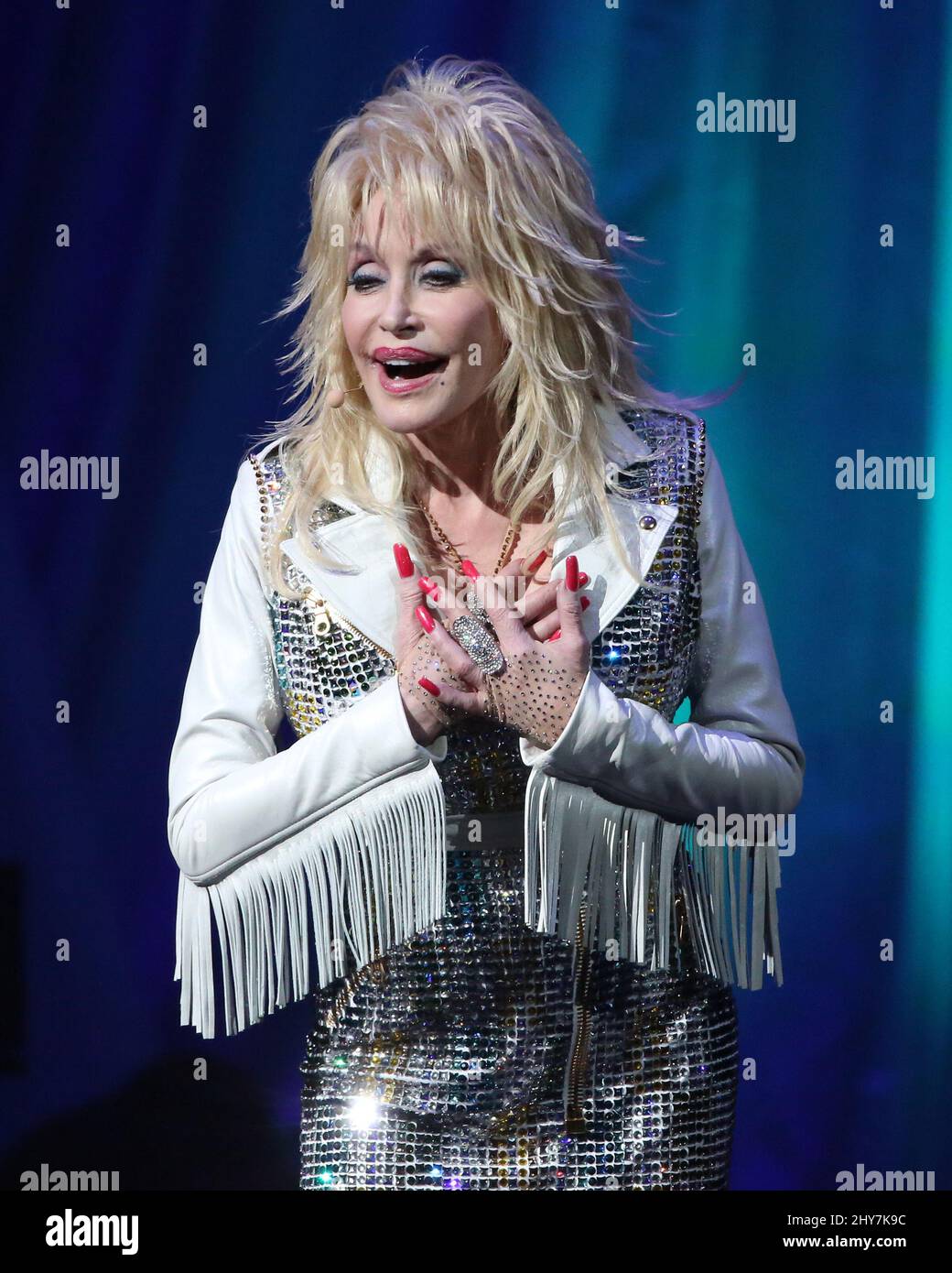 Dolly Parton performs at Dollywood's Showcase of Stars Benefiting the ...